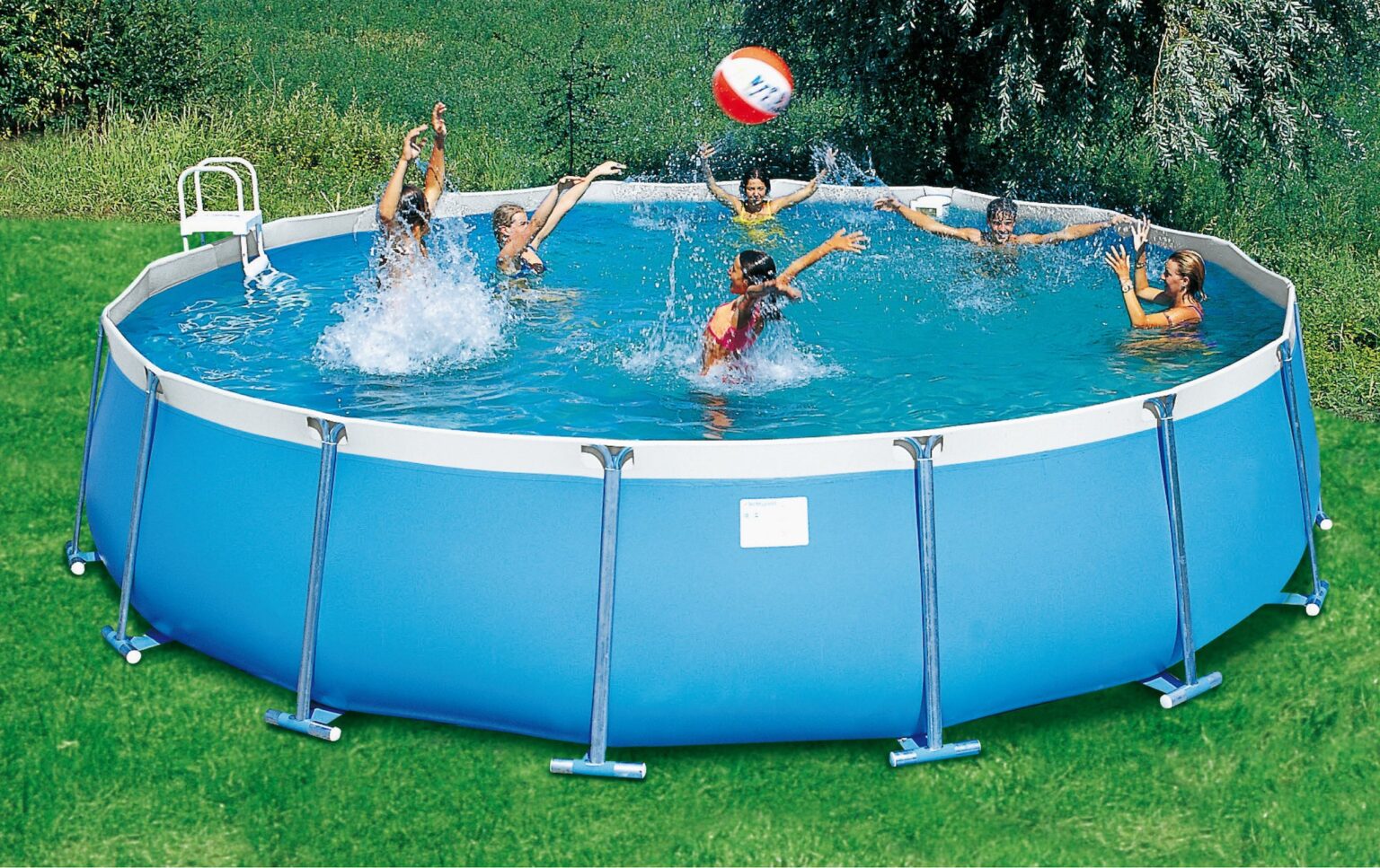 Kona Above-Ground Round Pool - Haven Spa Pool Hearth